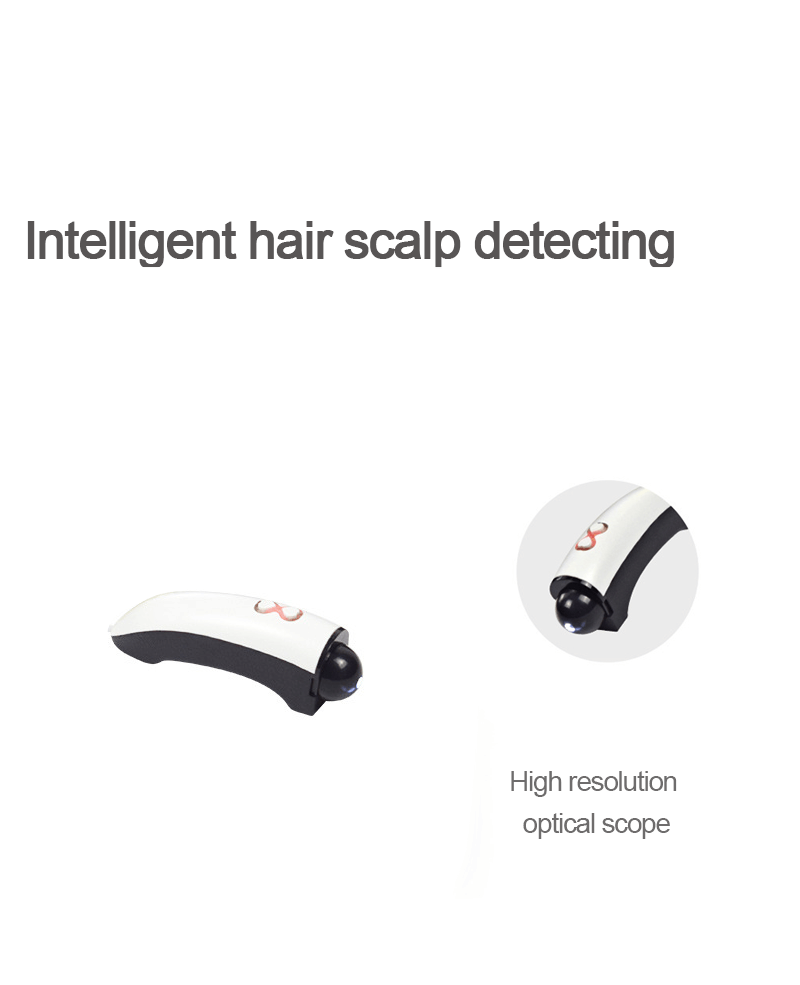skin and hair analyzer provide report and before after