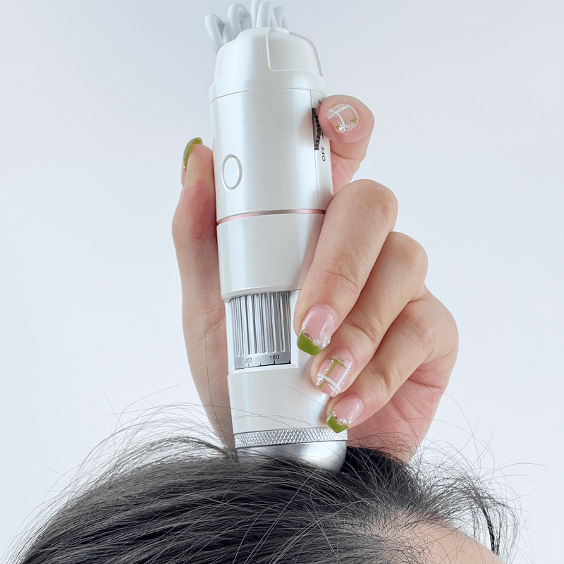 hair scalp analysis machine connect with computer use