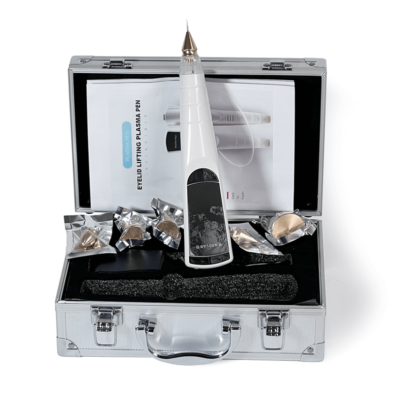 Fibroblast plasma lift pen for eyelid lifting and wrinkle remove