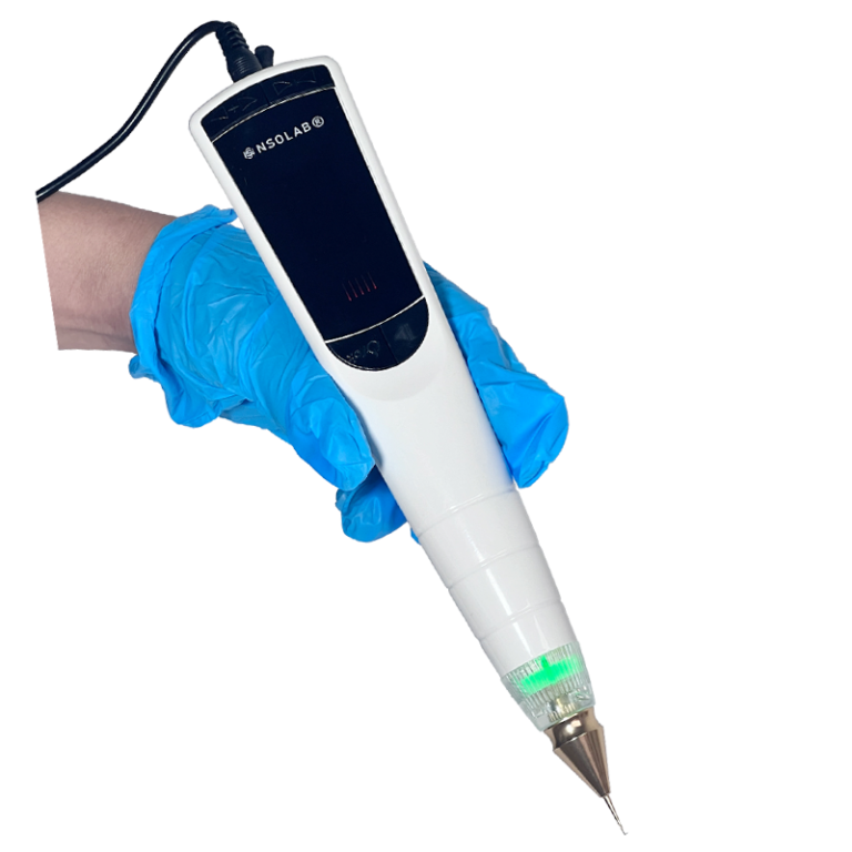 Fibroblast plasma lift pen for eyelid lifting and wrinkle remove